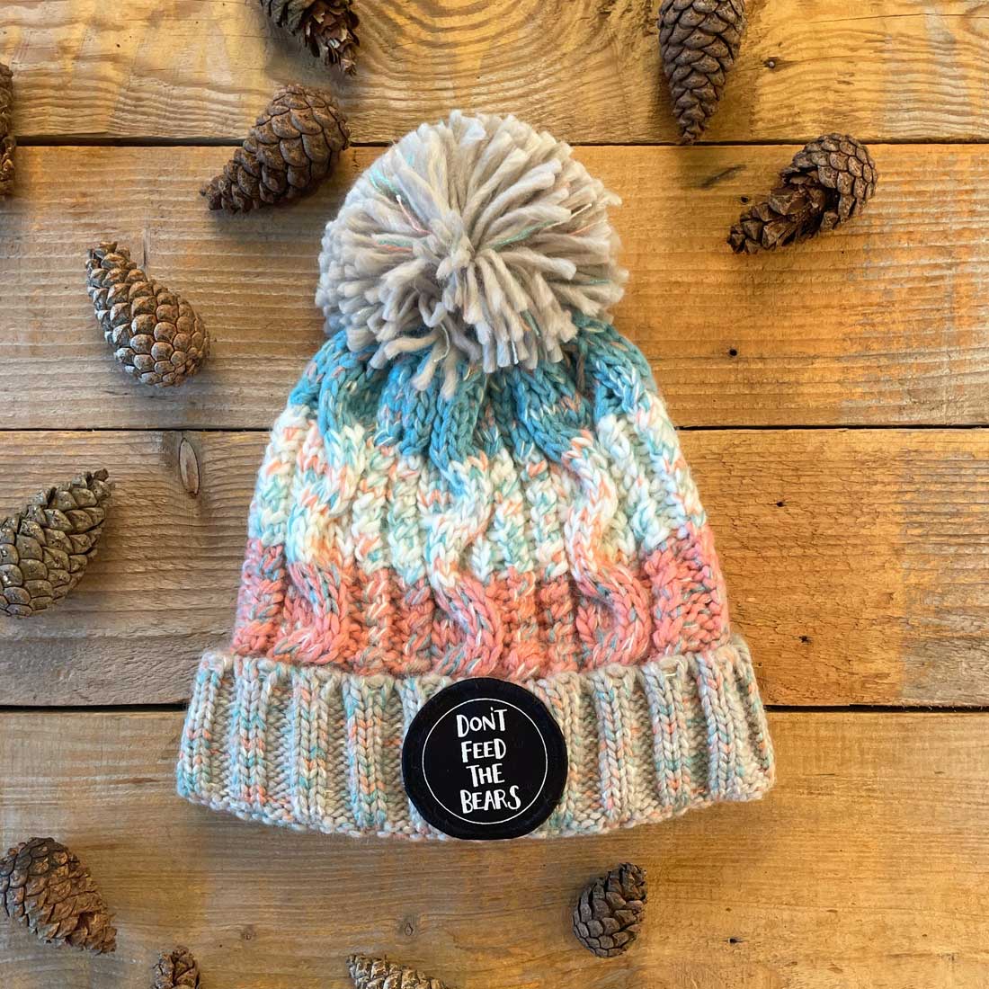 'DFTB' Ice Cream Bobble Hat -MORE COLOURS – Don't Feed the Bears