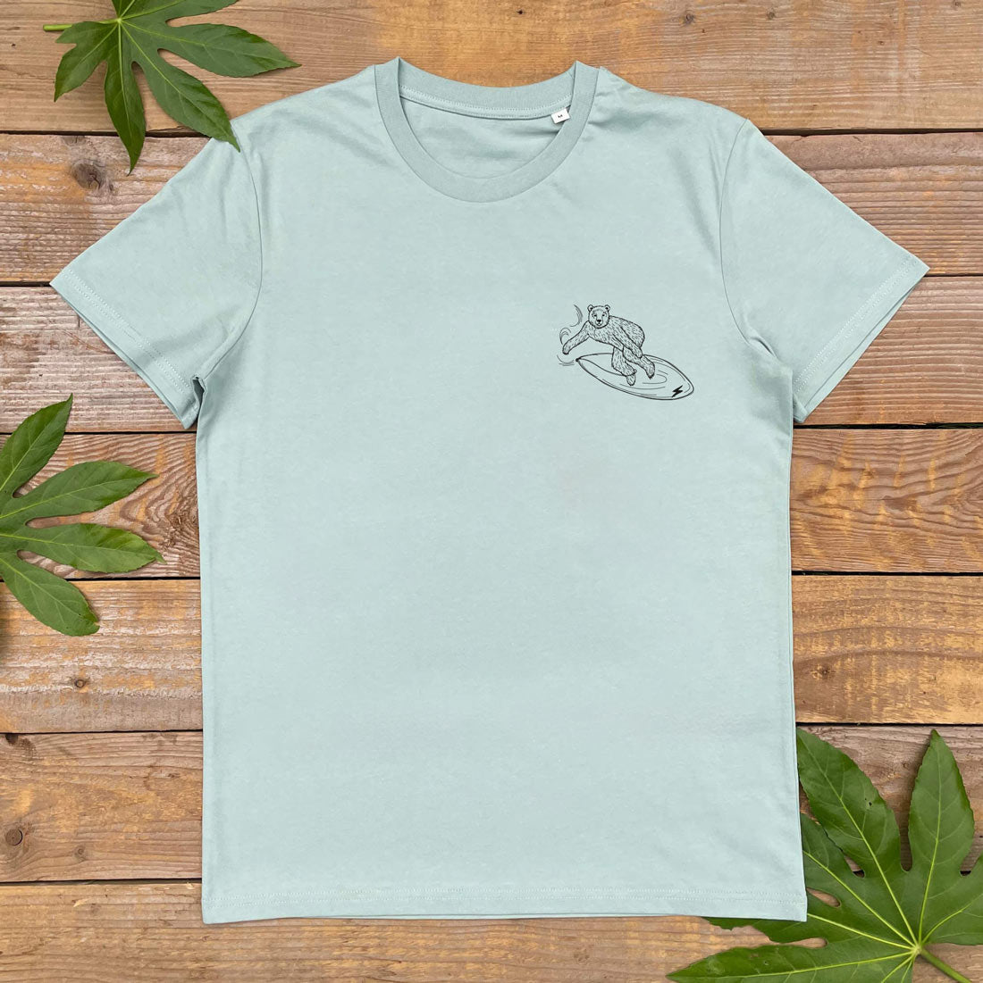 'Surfing Bear' T-Shirt | Gift for Surfer | Cool T-Shirt – Don't Feed ...